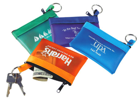 Coin and Key Zip Purse | Promotional Product Ideas by ImprintItems.com