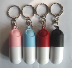 Capsule shaped pill holder key chain | Promotional Product Ideas by ...