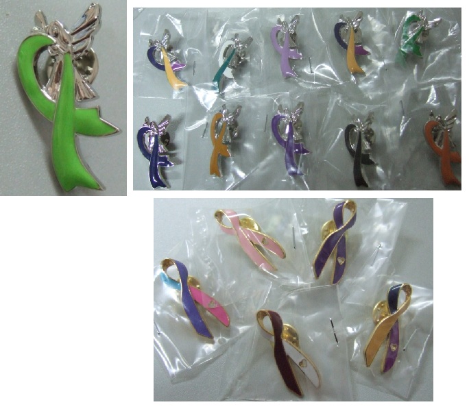 New Ribbon Lapel Pin Styles | Promotional Product Ideas by ImprintItems.com