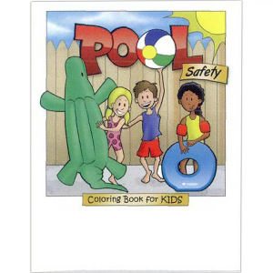 Pool Safety Kids Coloring Book | Promotional Product Ideas by ...