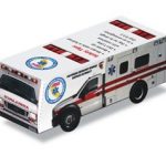Foldable Die Cut Police Car and Sheriff Car | Promotional Product Ideas ...