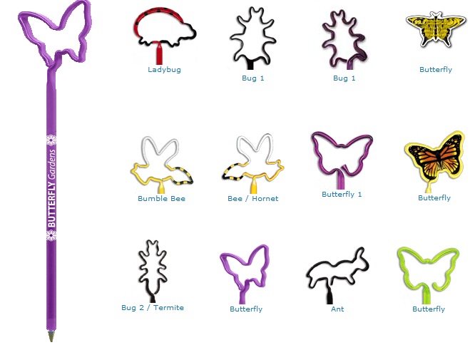 Bugs and Insect Shaped Pens and Pencils | Promotional Product Ideas by ...