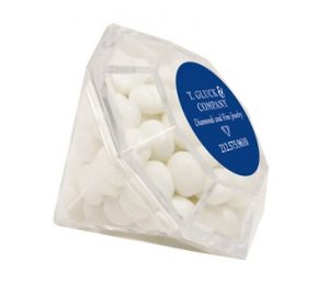 Diamond Shaped Candy and Mint Container | Promotional Product Ideas by ...