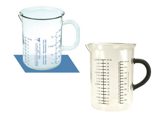 Laboratory Glass Beaker Mugs with Silicone Handles | Promotional ...