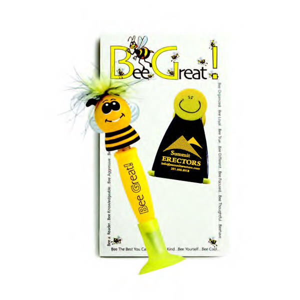 “Bee Great” Pen with Goofy Bee Character | Promotional Product Ideas by ...