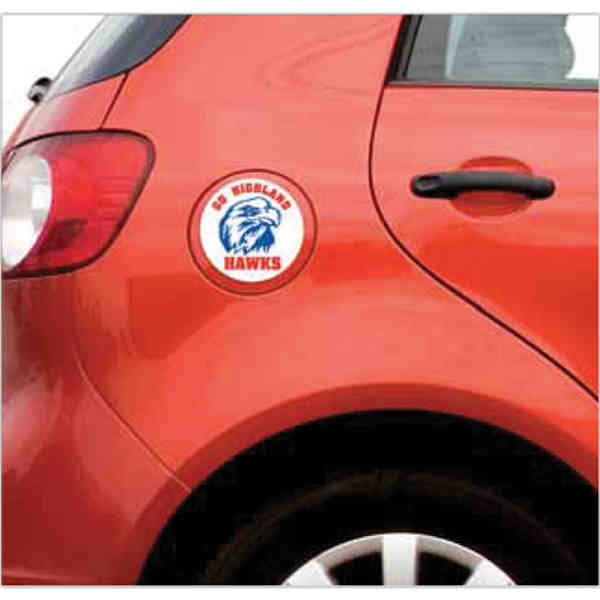 Round Gas Cap Car Sign Magnet | Promotional Product Ideas by ...