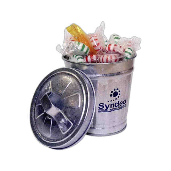 Mini Metal Trash Can / Bin with Lid | Promotional Product Ideas by ...