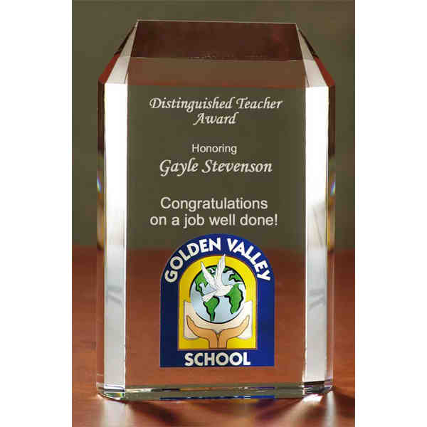 Glass Awards Customized With Your Message | Promotional Product Ideas ...