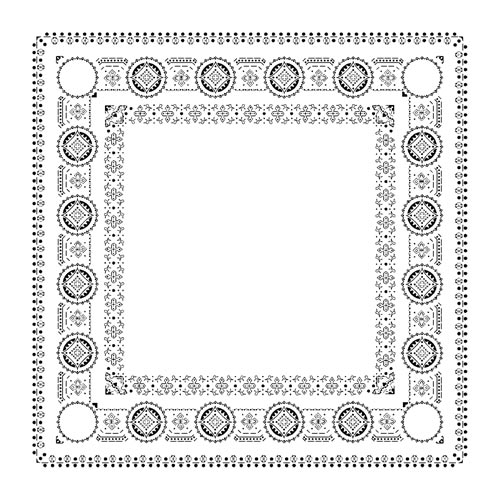 Bandana Stock Artwork - Huge Assortment of Designs, Borders, and ...