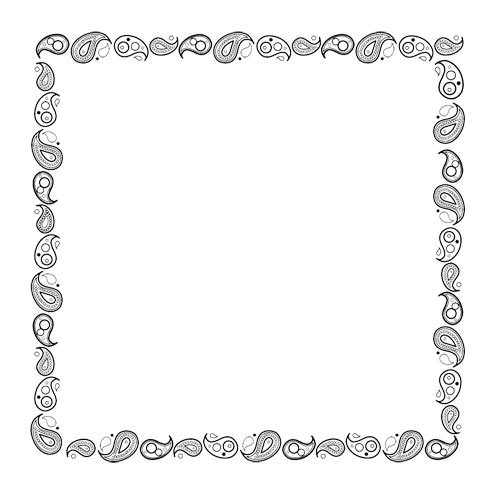 Bandana Stock Artwork - Huge Assortment of Designs, Borders, and ...