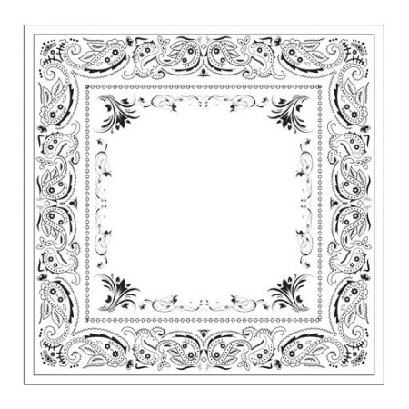 Bandana Stock Artwork - Huge Assortment of Designs, Borders, and ...