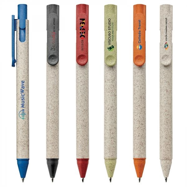 Custom Printed Pen Made From Wheat Husk (Agricultural Waste ...