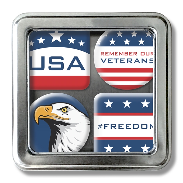 Magnetic Metal Buttons | Promotional Product Ideas by ImprintItems.com