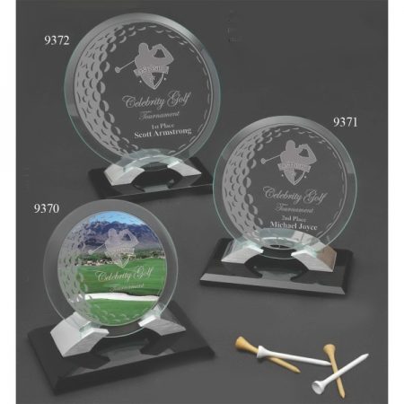 Classy Glass Golf Trophies and Awards | Promotional Product Ideas by ...