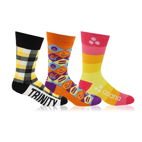 Jacquard Dress Socks Custom Made To Order | Promotional Product Ideas ...