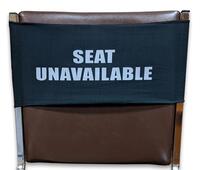 Stock Design RESERVED Chair Covers Seat Markers - Item #CC234-RESERVED ...