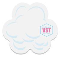 Cloud - Die Cut Post it Note Pads - ImprintItems.com Custom Printed ...