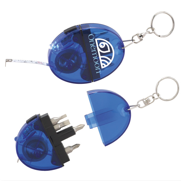 Oval Took Kit / Keychain LED Light / Tape Measure - Item #SM-9414 ...