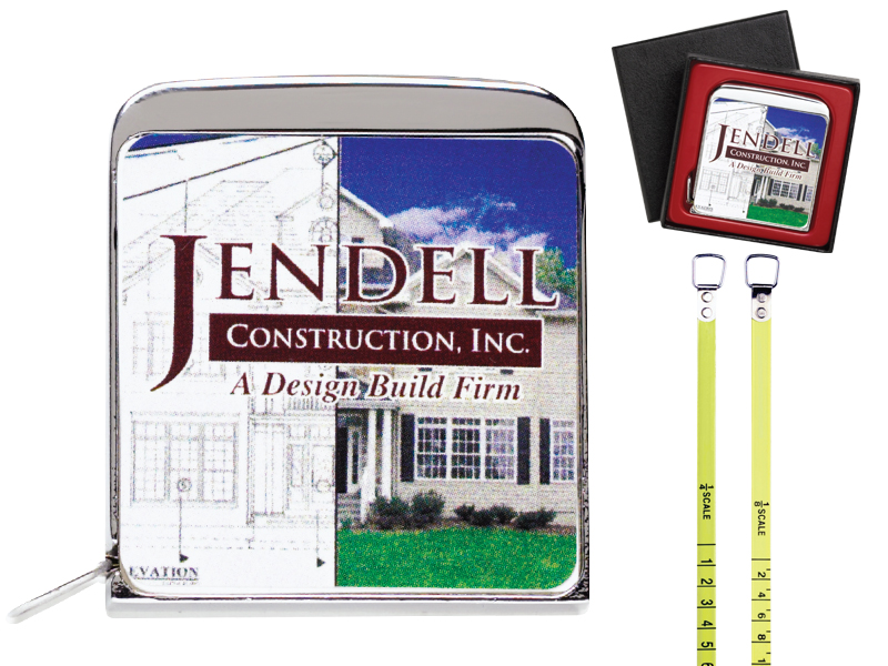 4 Color Process Rectangle Tape Measures - ImprintItems.com Custom ...