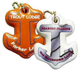 Floating Anchor Shaped Keychain - Item #KF201 - ImprintItems.com Custom ...