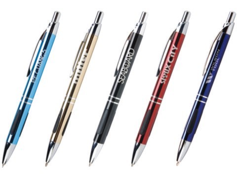 Metal Pen - Aluminum w/ Grip - Item #CC82633 - ImprintItems.com Custom ...