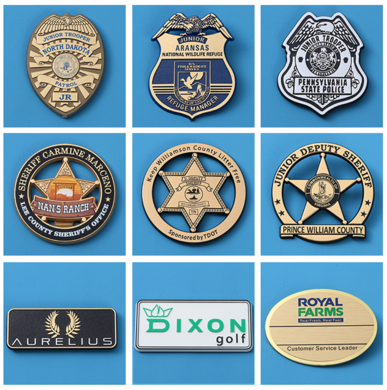 Custom Plastic Badges - Item #CPB-CC - ImprintItems.com Custom Printed ...