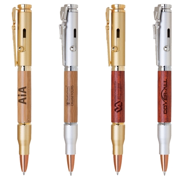 Wood Bolt Action Rifle Pen - Item #PK-803 - ImprintItems.com Custom ...