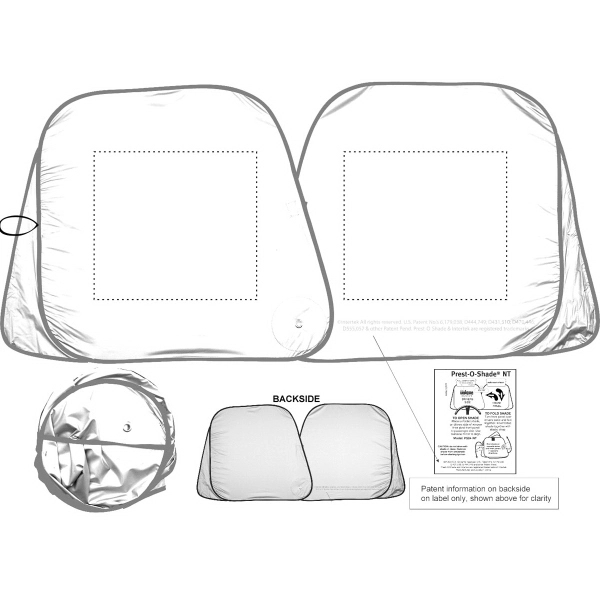 Prest-O-Shade NT Brand Sunshade - Item #PS24NT - ImprintItems.com ...