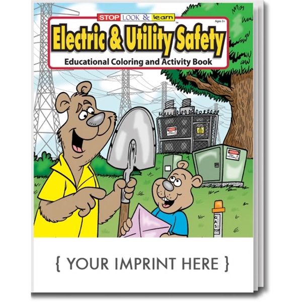 Electric & Utility Safety Coloring and Activity Book - Item #0315 ...