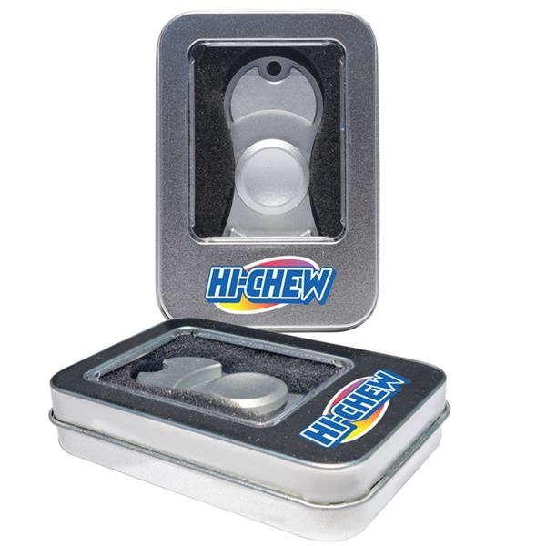 Deluxe Metal Fidget Spinner in Tin Window Case - Item #394870 ...