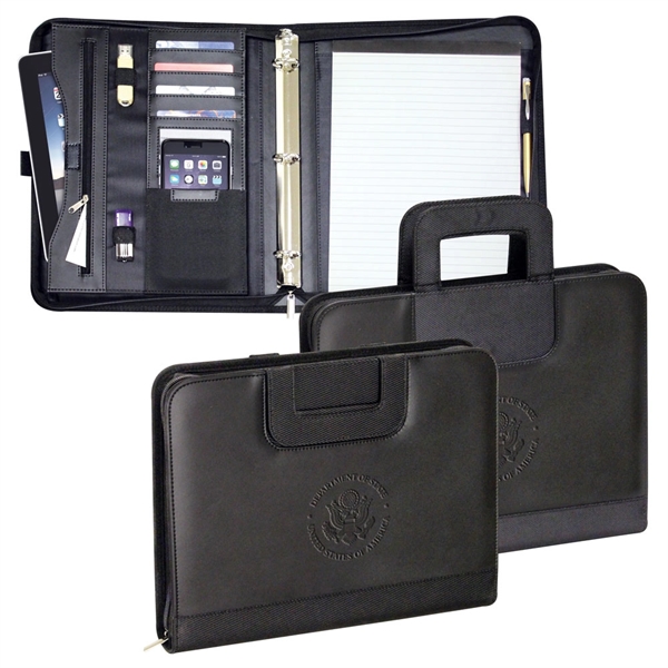 3-Ring Padfolio Briefcase - Item #P8132 - ImprintItems.com Custom ...