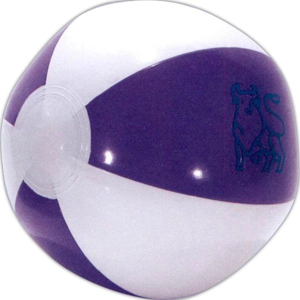 36" Two Color Beach Balls - ImprintItems.com Custom Printed Promotional ...