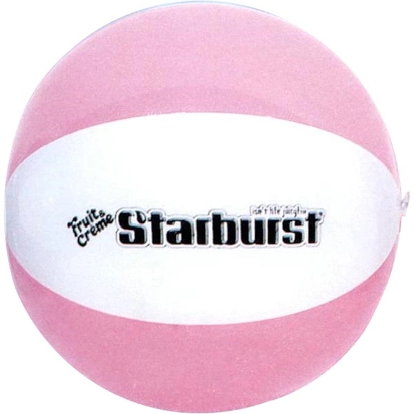 36" Two Color Beach Balls - ImprintItems.com Custom Printed Promotional ...