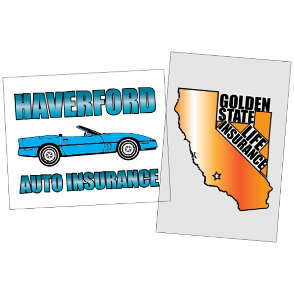 Extra Large Window Decal - Item #1371 - ImprintItems.com Custom Printed ...