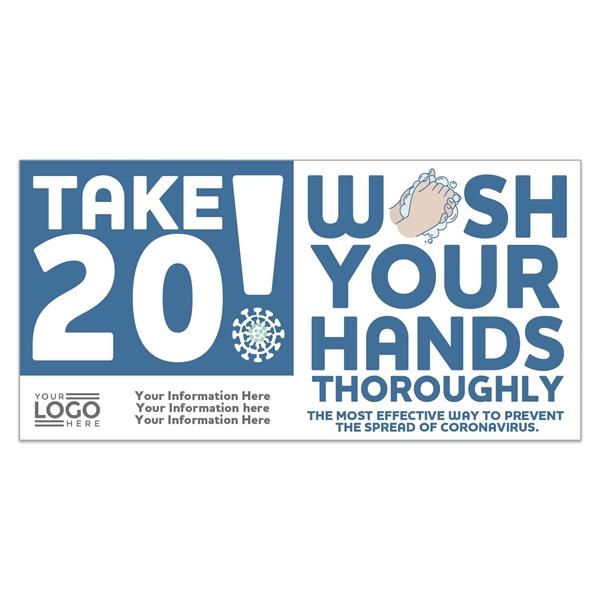 Take 20! Wash Your Hands Stickers - Item #155233 - ImprintItems.com ...