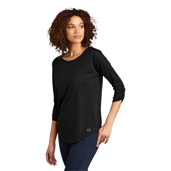 OGIO Women's Gravitate Scoop 3/4-Sleeve . - Item #LOG141 - ImprintItems.com Custom Printed ...