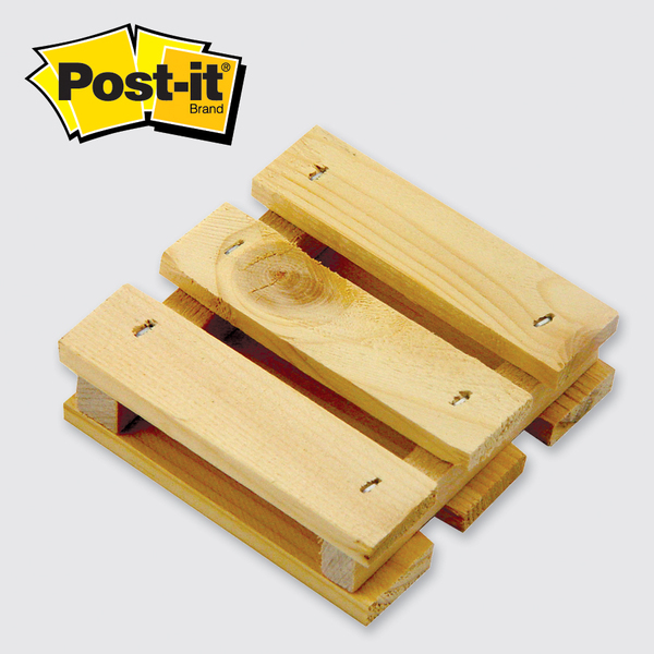 3-3/8" Post it Note Half Cube - Item #C450 - ImprintItems.com Custom ...