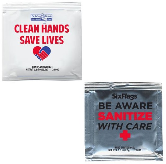 Sanitizer Gel Packet - Item #SGP031444 - ImprintItems.com Custom ...