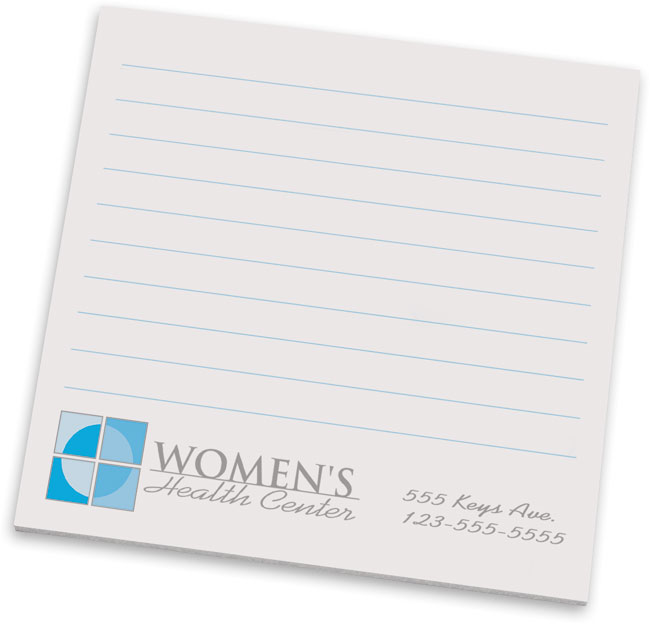 4 x 4 Post it Note Pads - ImprintItems.com Custom Printed Promotional ...